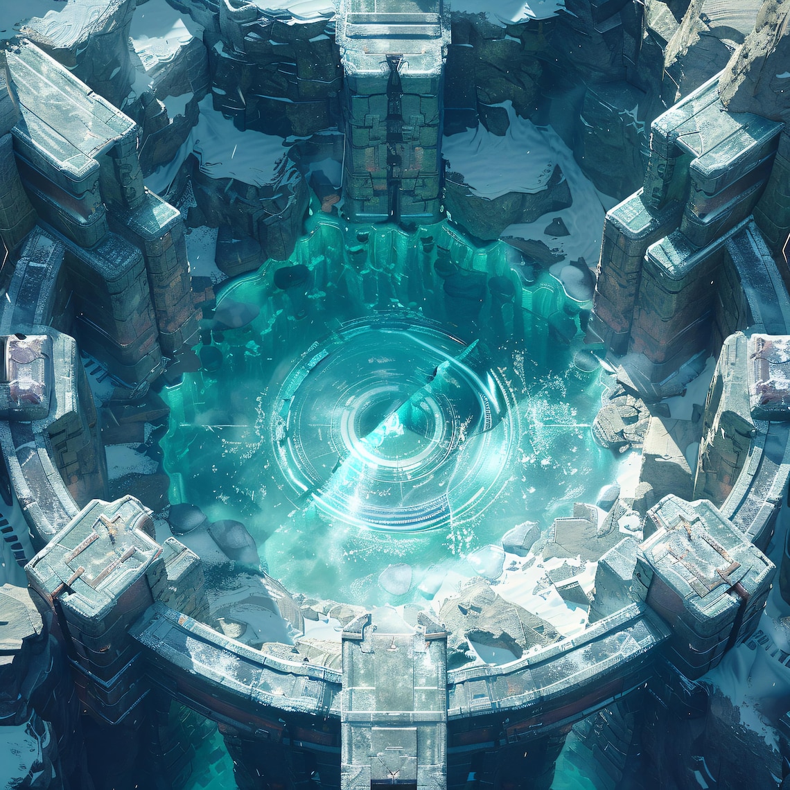 10 Elemental Battle Maps, Dnd Battlemap, Pathfinder,d&d, Battlemap ...