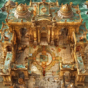 10 Celestial Battlemaps, Dnd Battle Map, Pathfinder, D&D, Dungeons and ...