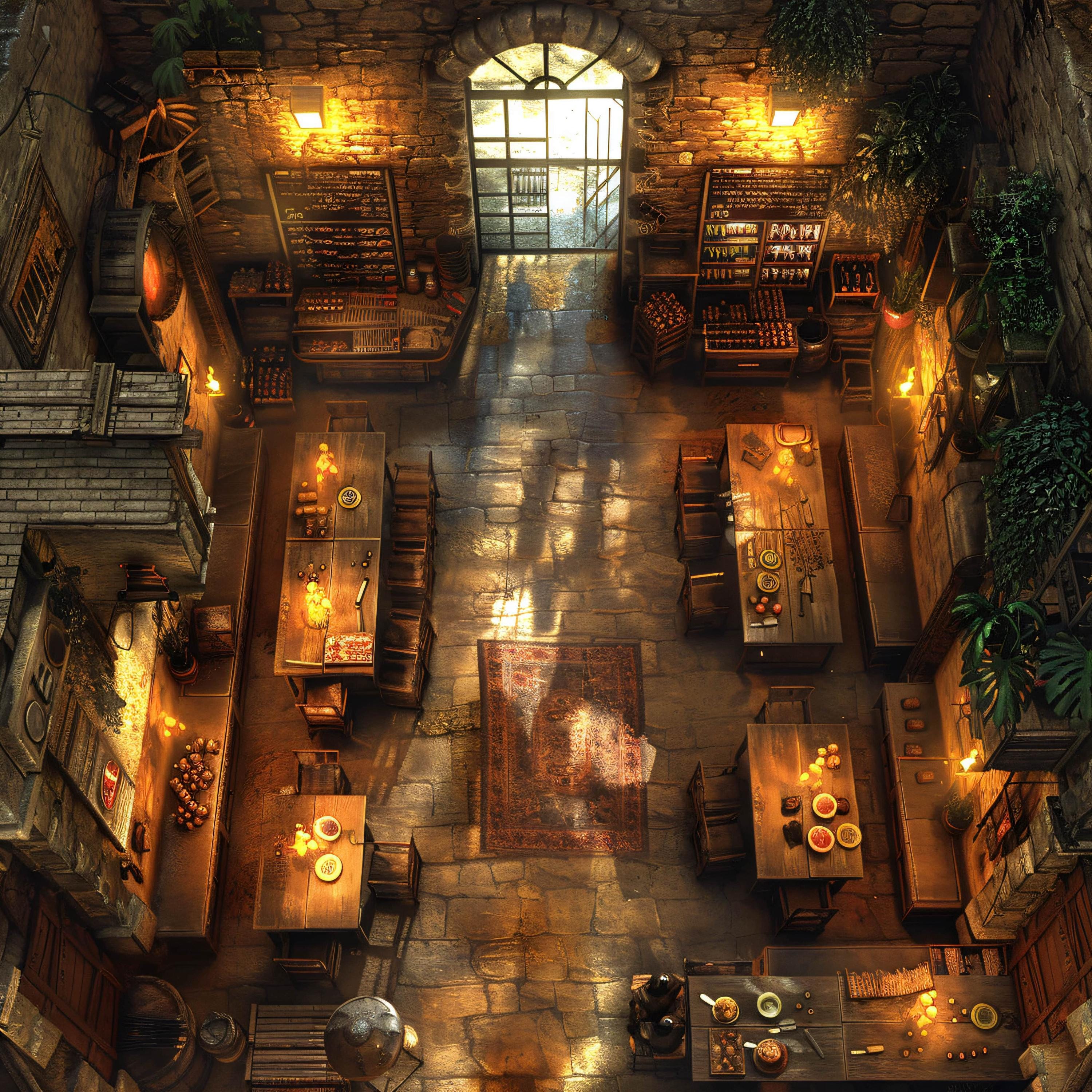 10 Workshop / Forge Battle Maps, Battlemap, Pathfinder, D&D, Dungeons ...