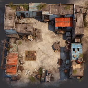 10 Market Battle Maps, Dnd Battlemap, Pathfinder, D&D, Battlemap ...