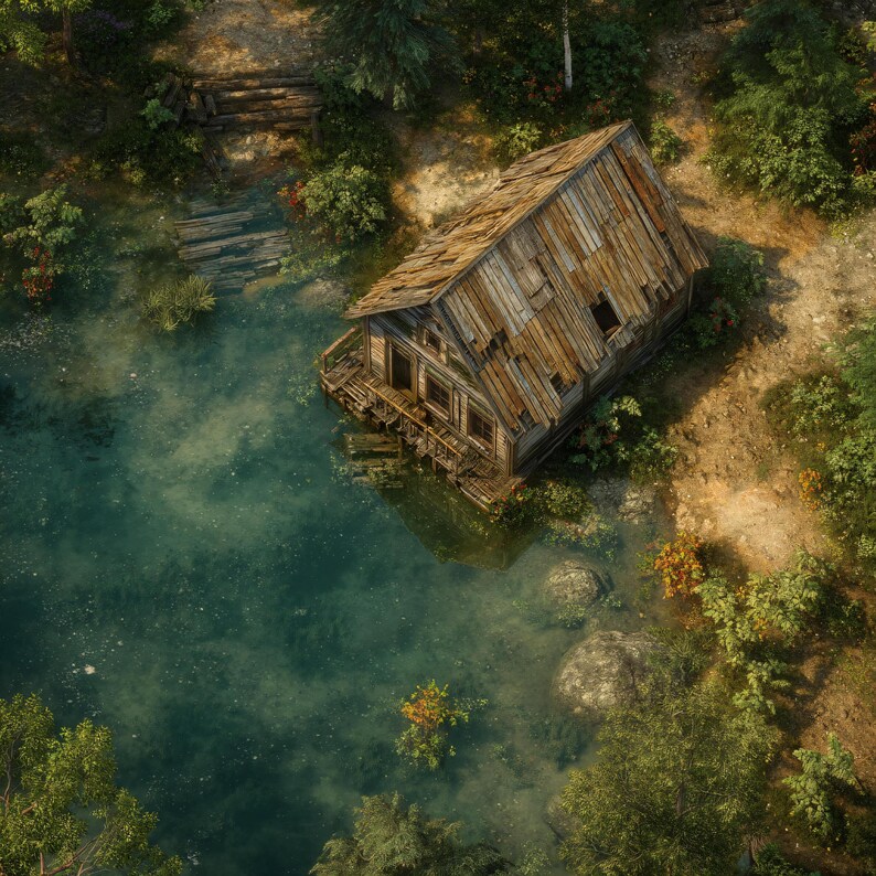 10 Gridless Swamp Battle Maps 3 | VTT Pack for Dnd, Pathfinder & Ttrpgs ...