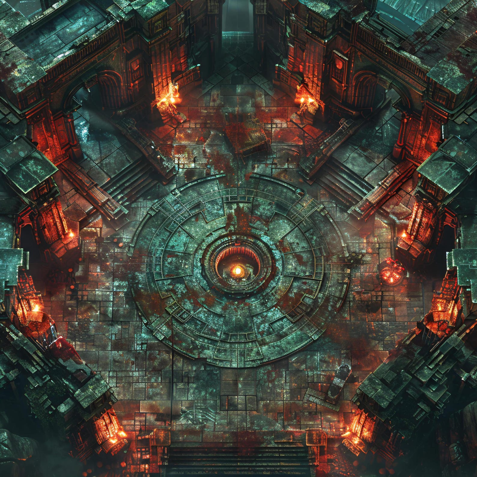 10 Underground Boss Battle Maps, Dnd Battlemap, Pathfinder, D&D ...