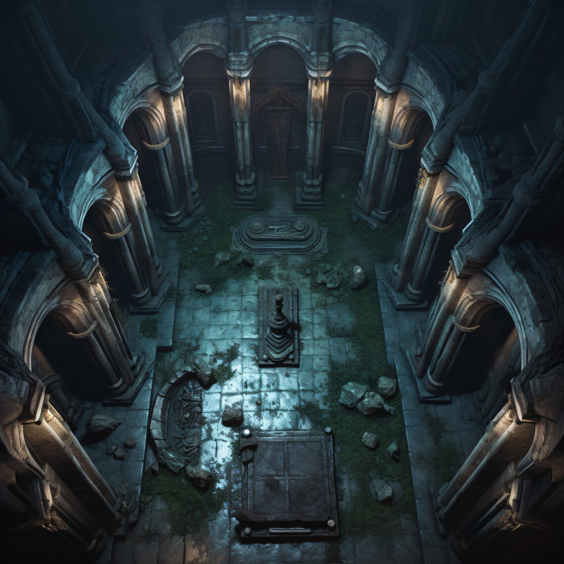 10 Scary Battle Maps, Dnd Battlemap, Pathfinder, D&D, Battlemap ...