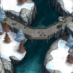 10 Winter Battle Maps, Dnd Battle Map, Pathfinder, D&D, Battlemap ...