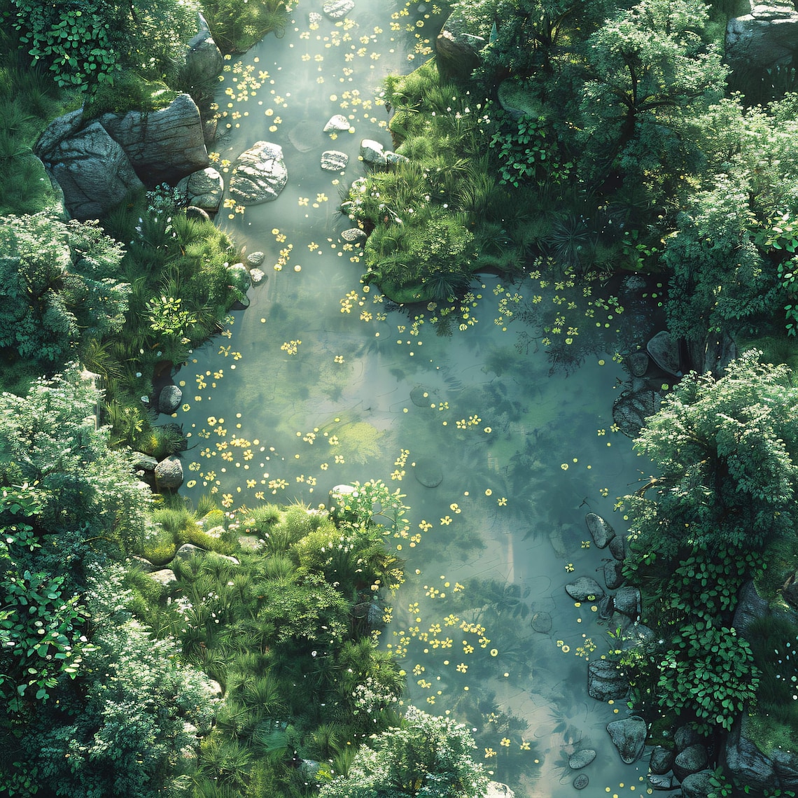 10 Swamp Battle Maps 2, Dnd Battle Map, Pathfinder, D&D, Battlemap ...