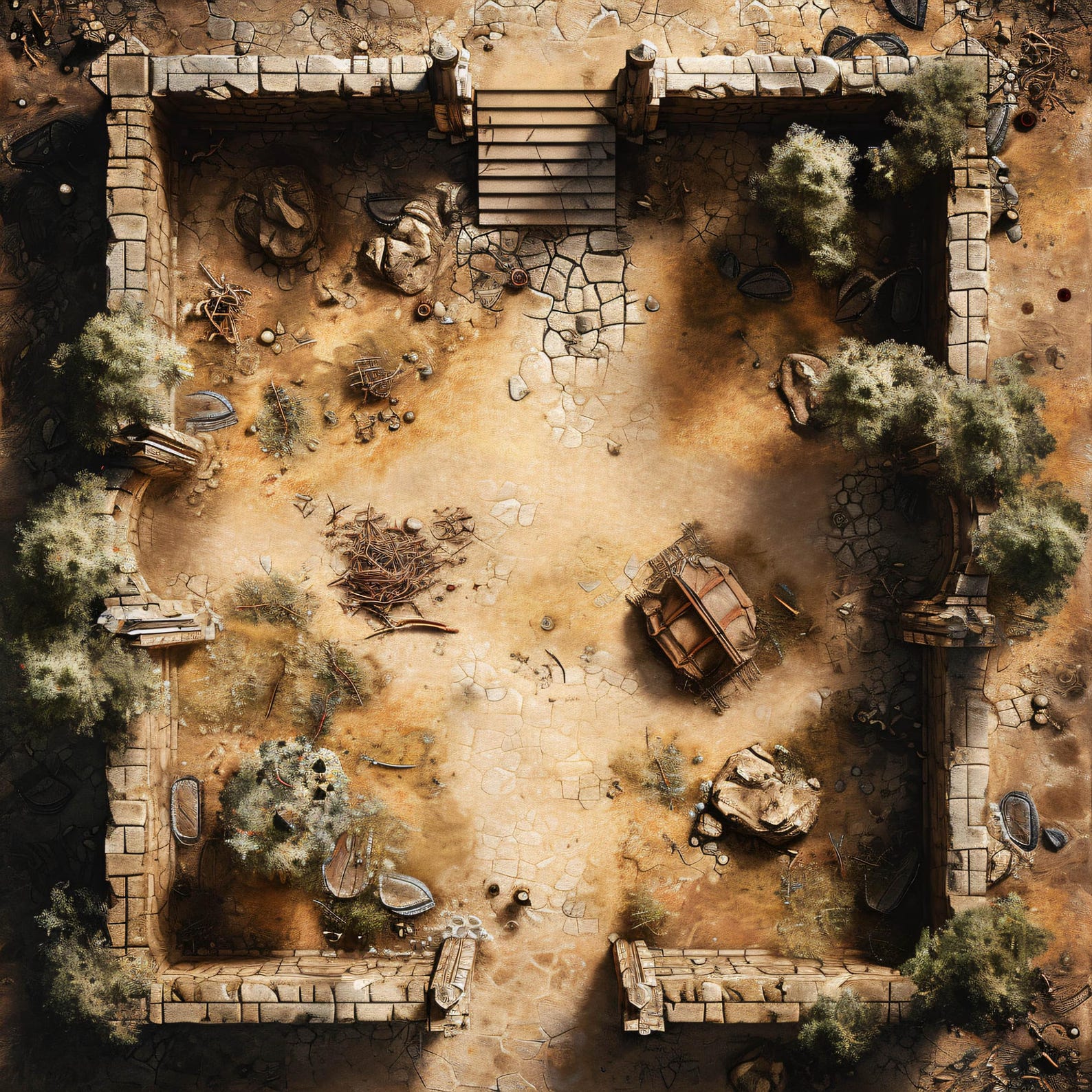 10 Camp Battle Maps, Dnd Battle Map, Pathfinder, D&D, Battlemap ...