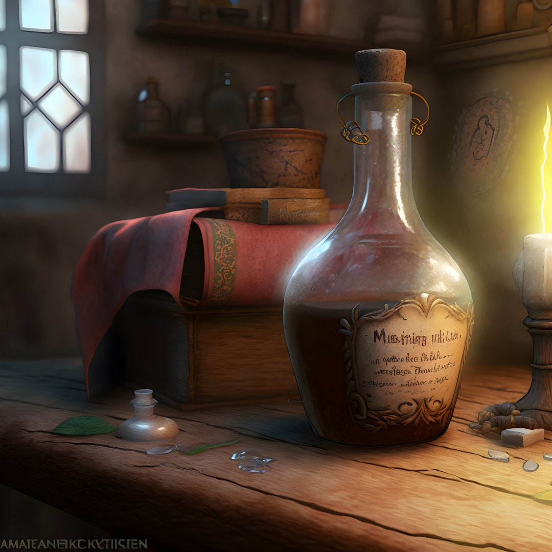 30 RPG Magic Potions and Items Pictures and Tokens - Etsy