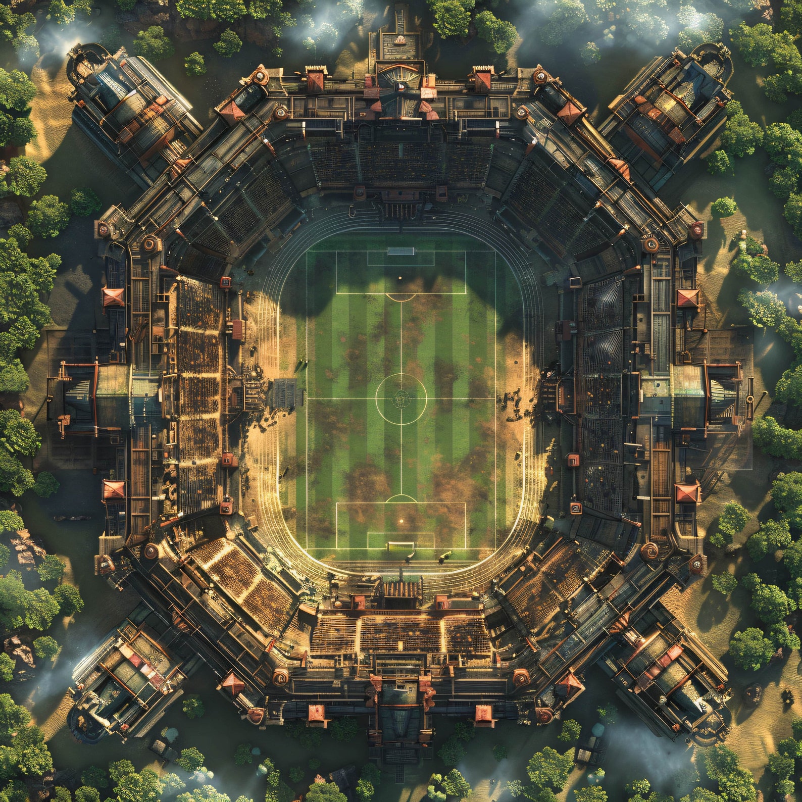 10 Fighting Pit / Sports Arena Battle Maps, Dnd Battlemap, Pathfinder ...