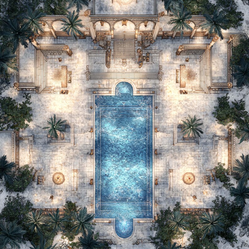 10 Desert City Battle Maps, Dnd Battle Map, Pathfinder, D&D, Battlemap ...