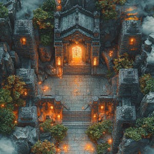 10 Celestial Battlemaps, Dnd Battle Map, Pathfinder, D&D, Dungeons and ...