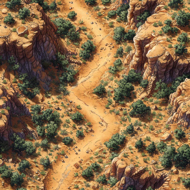 10 Road/path Battle Maps, Dnd Battlemap, Pathfinder, D&D, Dungeons and ...