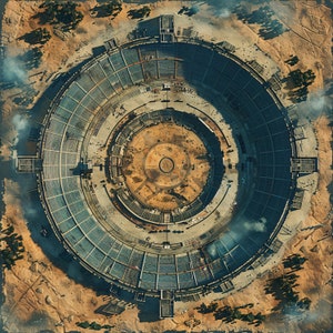 10 Fighting Pit / Sports Arena Battle Maps, Dnd Battlemap, Pathfinder ...