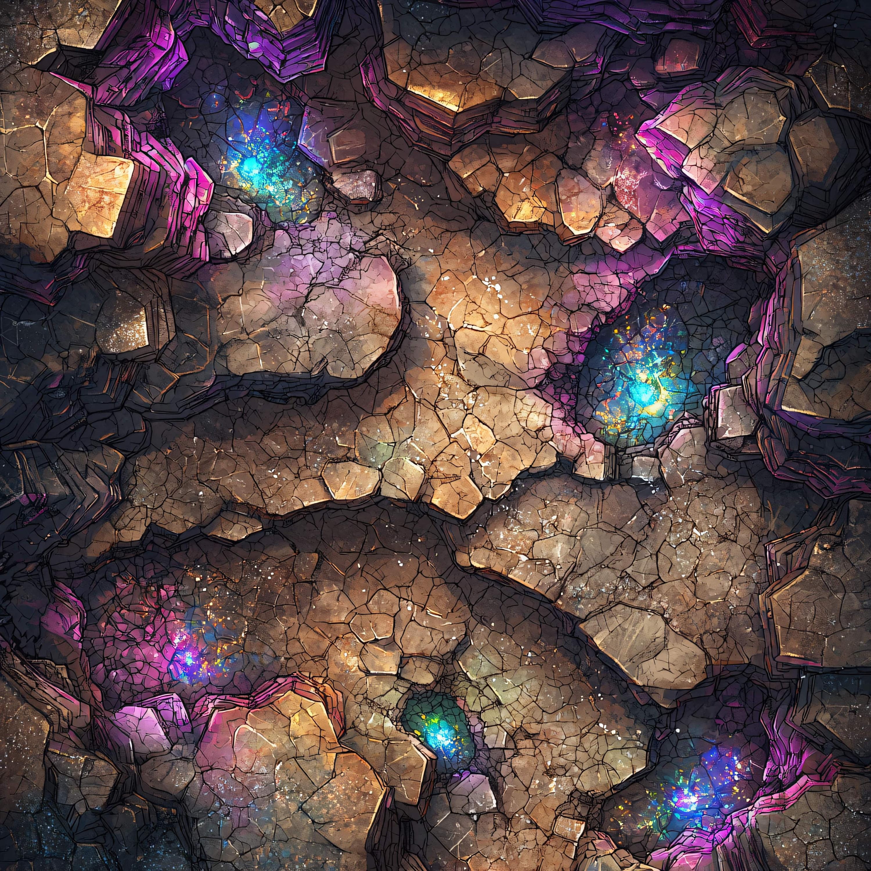 10 Mines / Underdark Battlemaps, Dnd Battlemap, Pathfinder, D&D ...