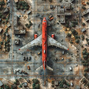 17 Airport Battlemaps, Sci Fi, Dnd Battle Map, Cyberpunk, D&D ...