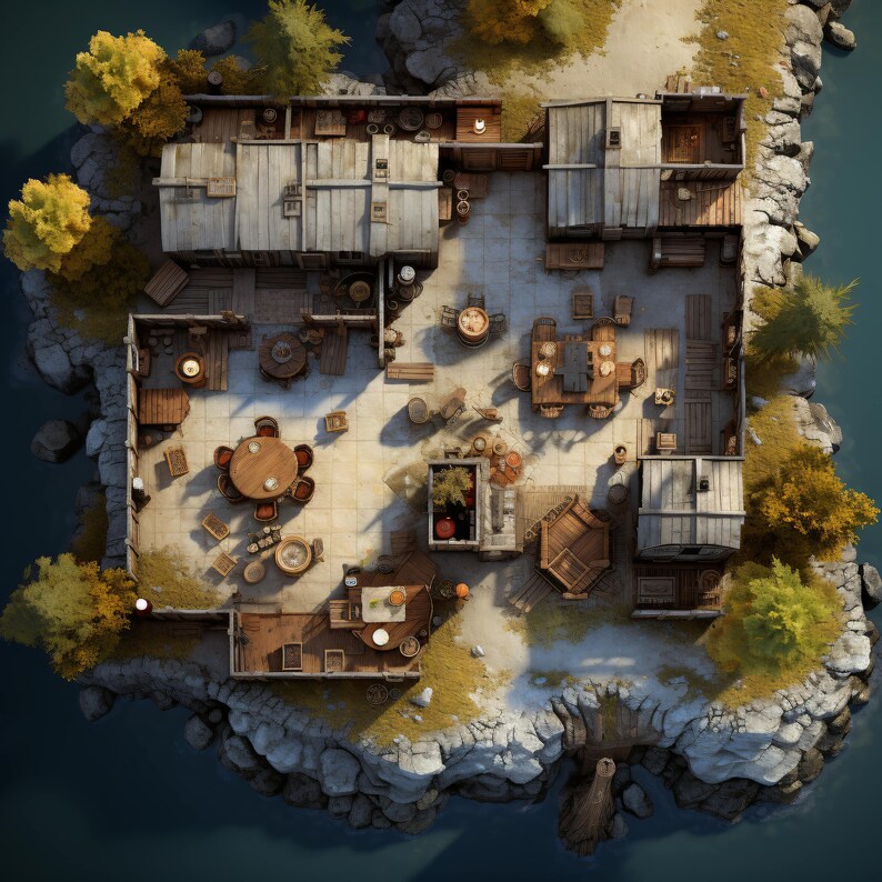 10 Tavern Battle Maps Dnd Battle Map Pathfinder D&D - Etsy