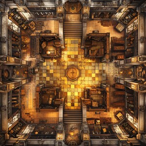 14 School Battle Maps, Dnd, Pathfinder, D&D, Battlemap, Dungeons and ...
