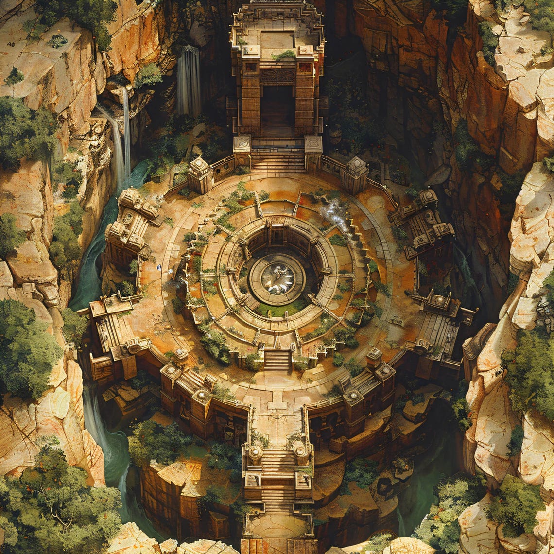 10 Badlands Town Battlemaps, Dnd Battle Map, Pathfinder, D&D, Battlemap ...