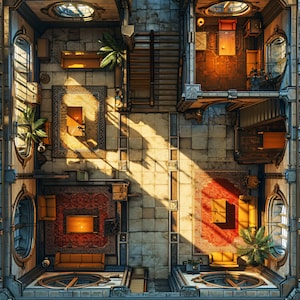 14 School Battle Maps, Dnd, Pathfinder, D&D, Battlemap, Dungeons and ...