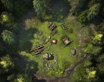 The Crypts Boss Battle Map Dnd Battle Map D&D (Download Now) - Etsy