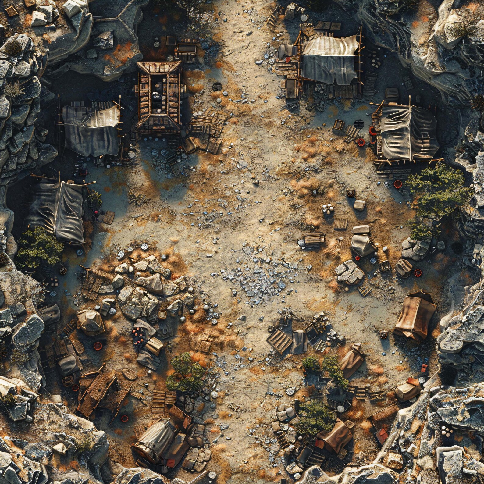 10 Camp Battle Maps, Dnd Battle Map, Pathfinder, D&D, Battlemap ...