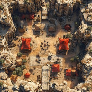 10 Camp Maps 2, Dnd Battle Map, Pathfinder, D&D, Battlemap, Dungeons ...