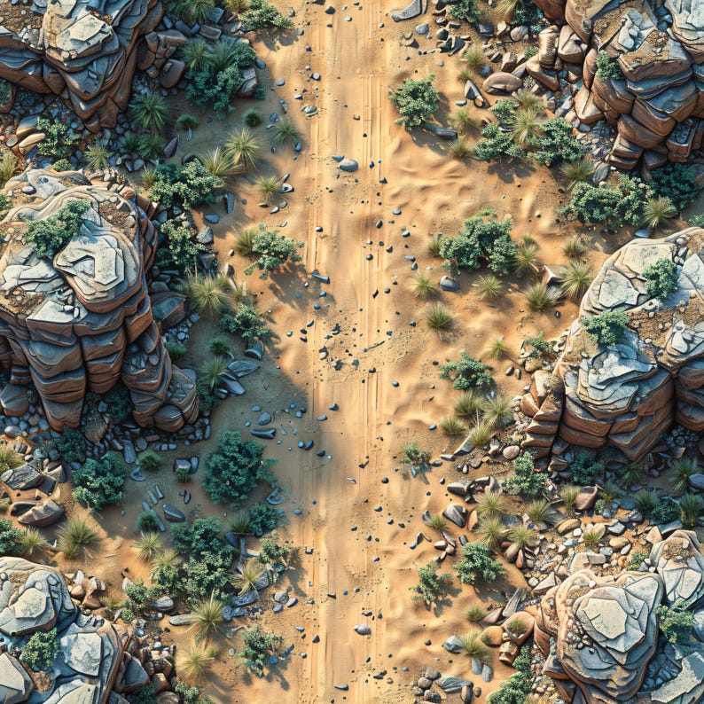 10 Road/path Battle Maps, Dnd Battlemap, Pathfinder, D&D, Dungeons and ...