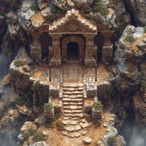 20 Dwarven Stronghold Battle Maps and 20 Grey Blueprints, Dnd Battlemap ...