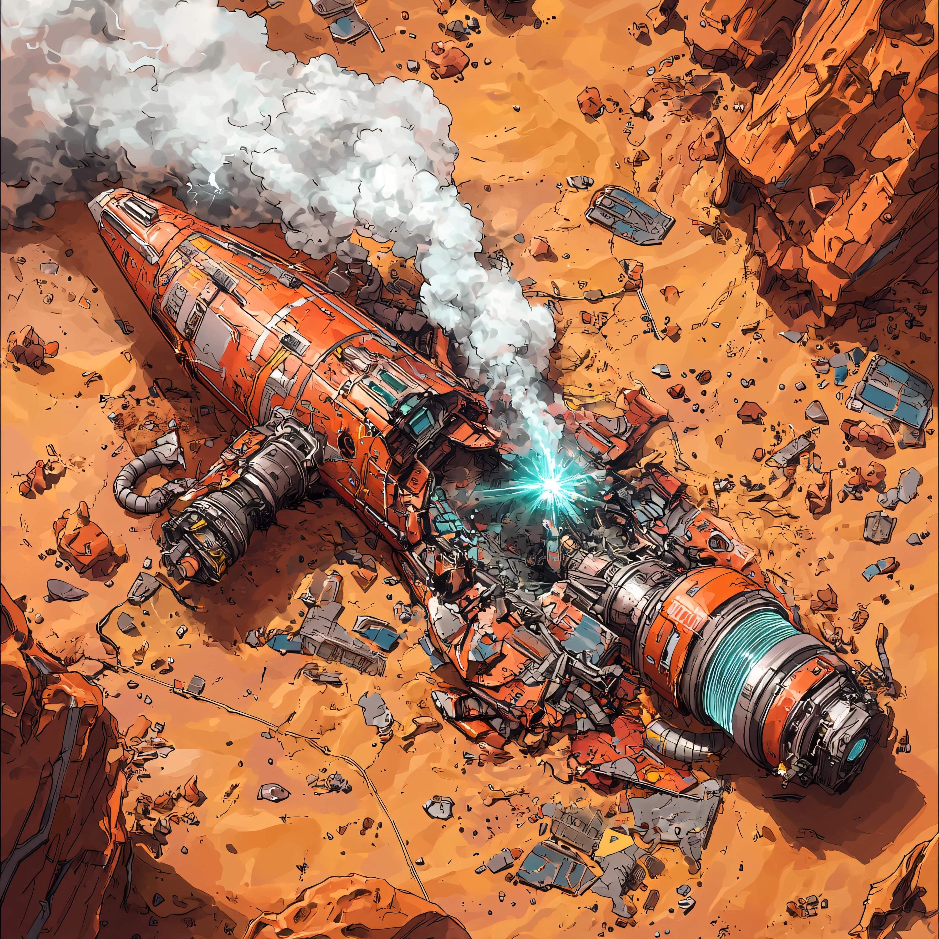 10 Cyberpunk Ship/spaceship Wreck Battlemaps, Sci Fi, Dnd Battle Map, D ...