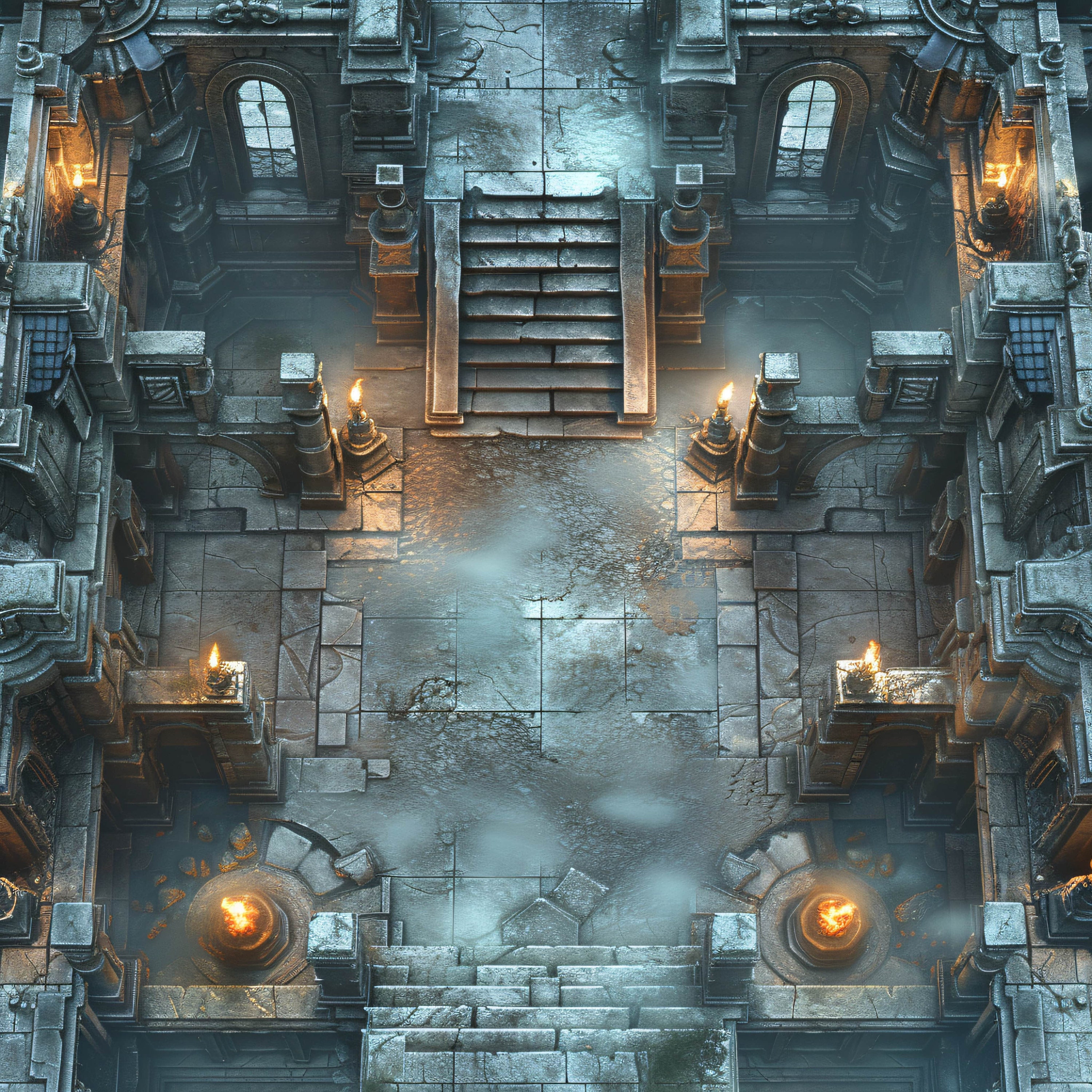 10 Jail/prison Battle Maps, Dnd Battlemap, Pathfinder, D&D, Dungeons ...