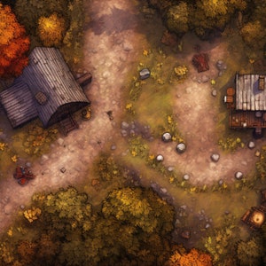 15 Fall Holiday Battle Maps, Dnd, Pathfinder, D&D, Battlemap, Dungeons ...