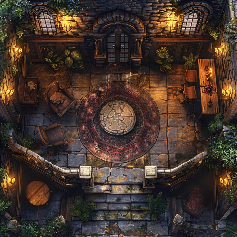 10 Shopping Battle Maps, Dnd Battlemap, Pathfinder, D&D, Dungeons and ...