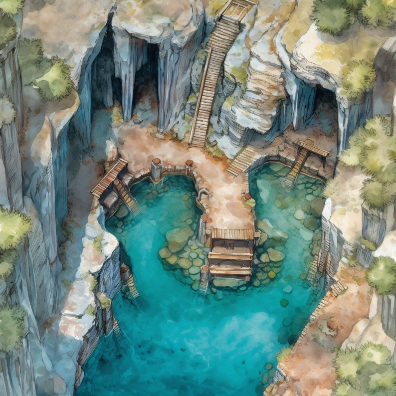 16 Cave/underdark Maps, Dnd Battle Map, Pathfinder, D&D, Battlemap ...