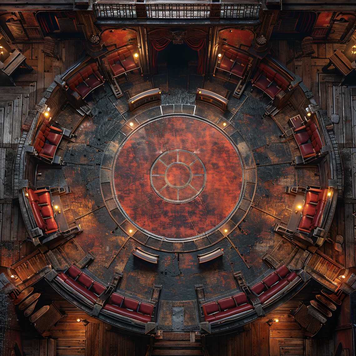 10 Fighting Pit / Sports Arena Battle Maps, Dnd Battlemap, Pathfinder ...