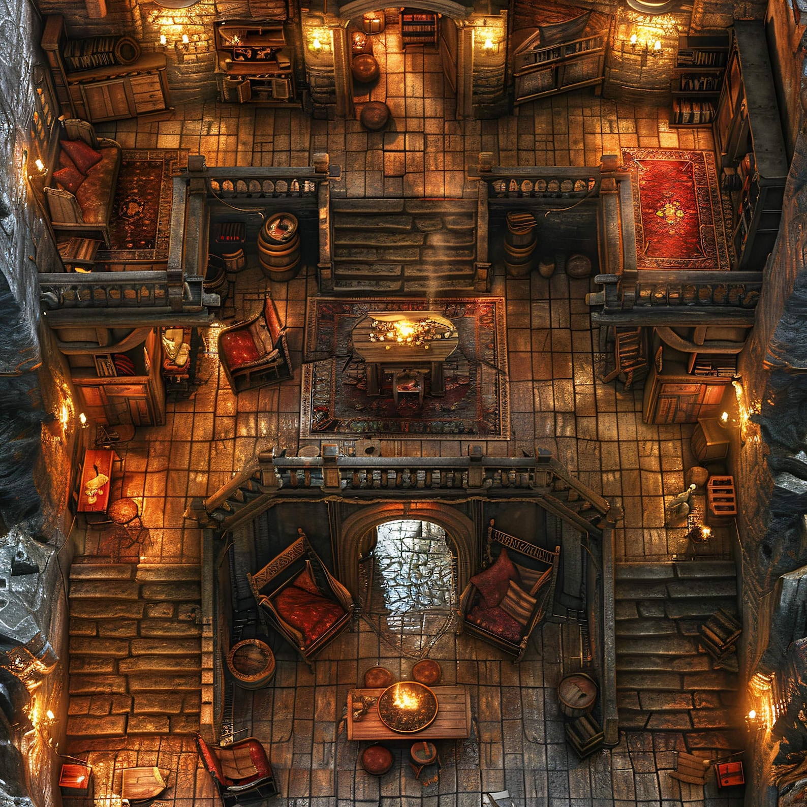 10 Pirate Battlemaps, Dnd Battle Map, Pathfinder, D&D, Battlemap ...
