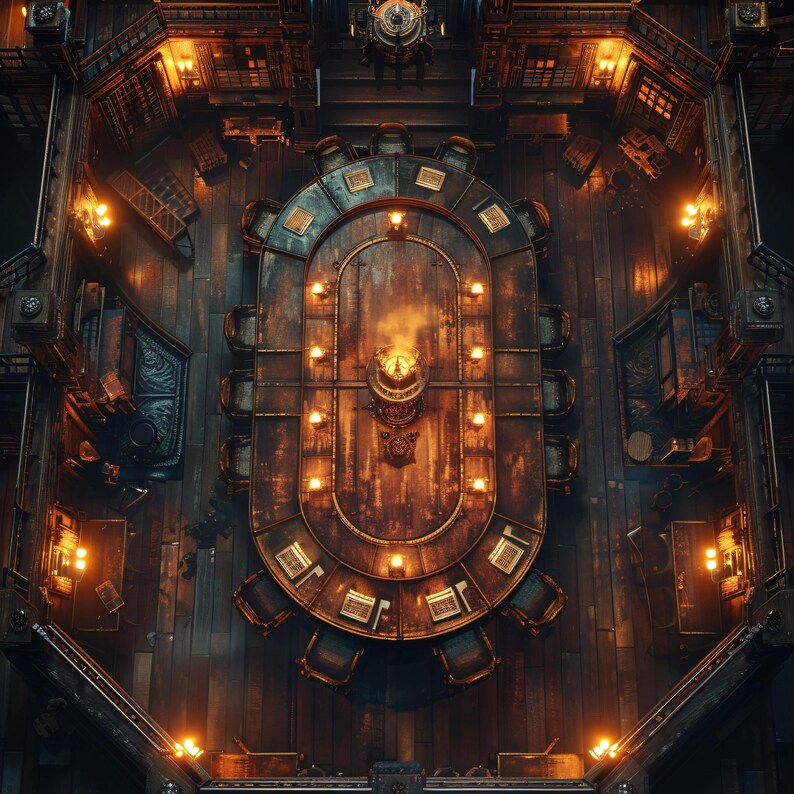 12 Cyberpunk Corpo Office 2 Battlemaps, Sci Fi, Dnd Battle Map ...