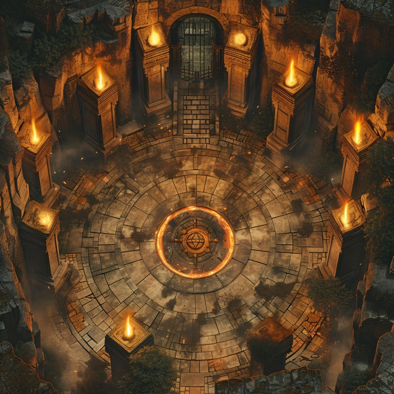 10 Tournament Arena Battle Maps, Dnd Battlemap, Pathfinder, D&D ...