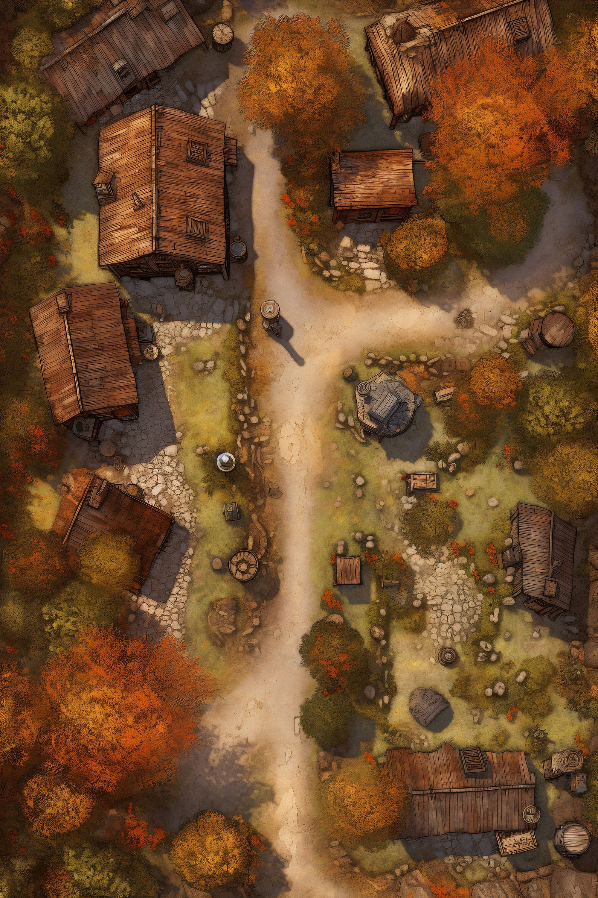 15 Fall Holiday Battle Maps, Dnd, Pathfinder, D&D, Battlemap, Dungeons ...