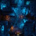 10 Cyberpunk Alley Battlemaps, Sci Fi, Dnd Battle Map, Cyberpunk, D&D ...
