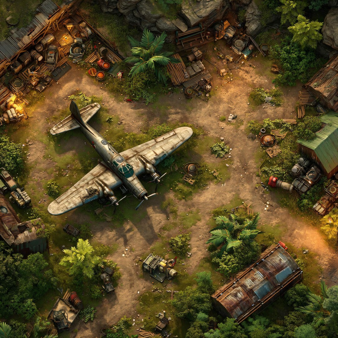 10 End of the World Battle Maps, Sci Fi, Dnd Battle Map, Cyberpunk, D&D ...