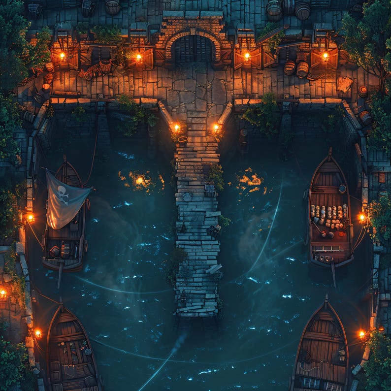 10 Thieves Guild Battlemaps, Dnd Battle Map, Pathfinder, D&D, Battlemap ...