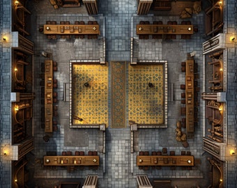 10 Classroom Battle Maps, Dnd, Pathfinder, D&D, Battlemap, Dungeons and ...