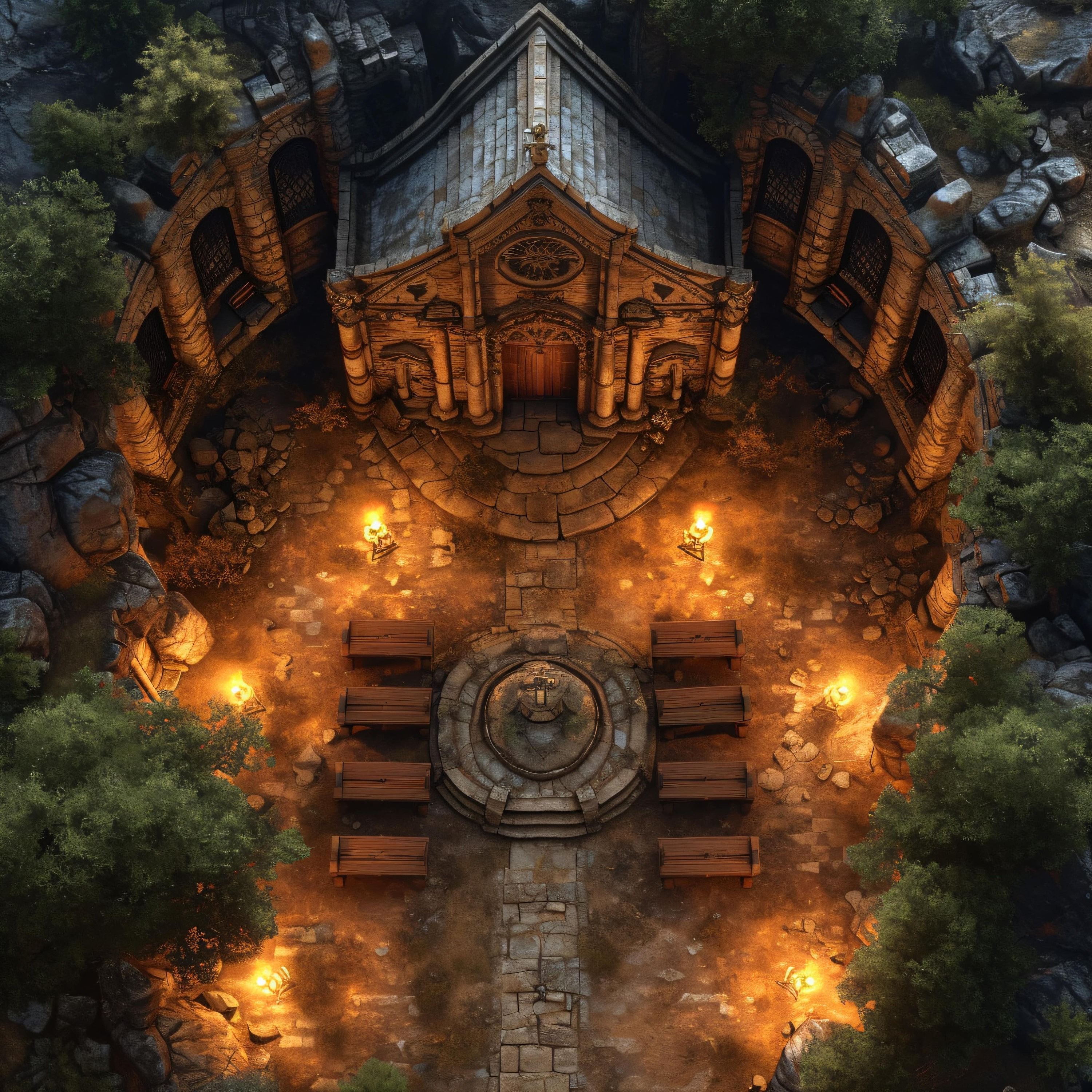 10 Mausoleum/tomb Battle Maps, Dnd Battlemap, Pathfinder, D&D, Dungeons ...