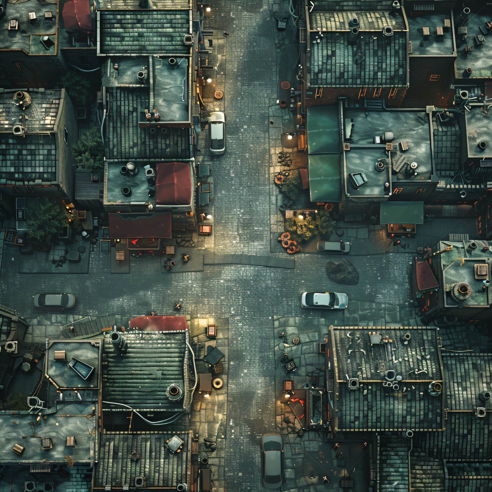 10 Gridless Cyberpunk Community Battlemaps | VTT Pack for Shadowrun ...