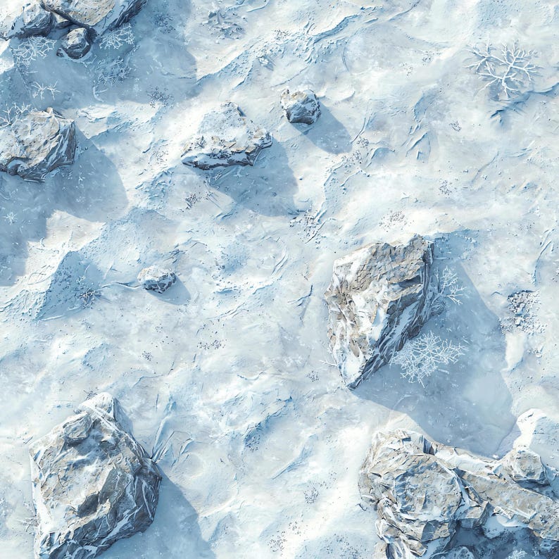 10 Frozen Landscape Battle Maps, Dnd Battlemap, Pathfinder, D&D ...