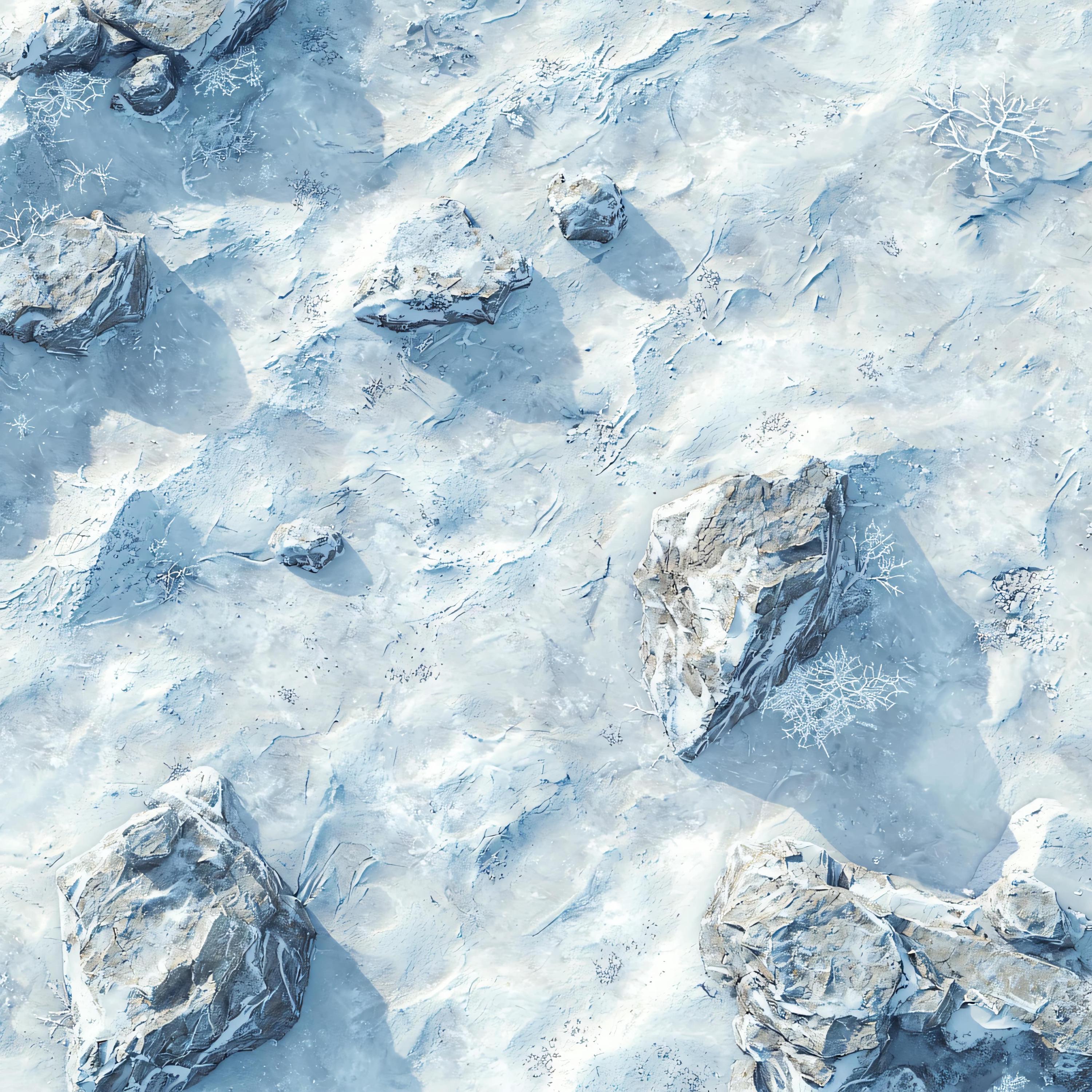 10 Frozen Landscape Battle Maps, Dnd Battlemap, Pathfinder, D&D ...