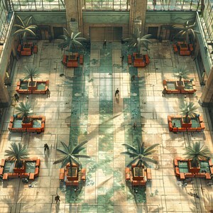 17 Airport Battlemaps, Sci Fi, Dnd Battle Map, Cyberpunk, D&D ...