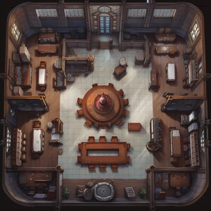 10 Classroom Battle Maps, Dnd, Pathfinder, D&D, Battlemap, Dungeons and ...