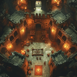 10 Underdark Temple Battle Maps, Dnd Battlemap, Pathfinder, D&D ...