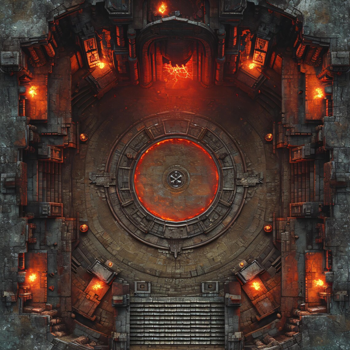 10 Magic Ritual Battle Maps, Dnd, Pathfinder, D&D, Battlemap, Dungeons ...