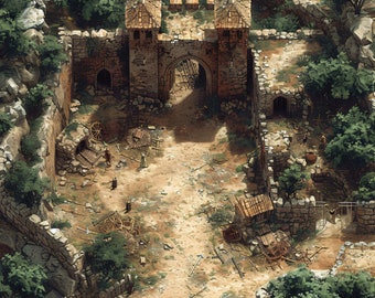 10 Market Battle Maps, Dnd Battlemap, Pathfinder, D&D, Battlemap ...